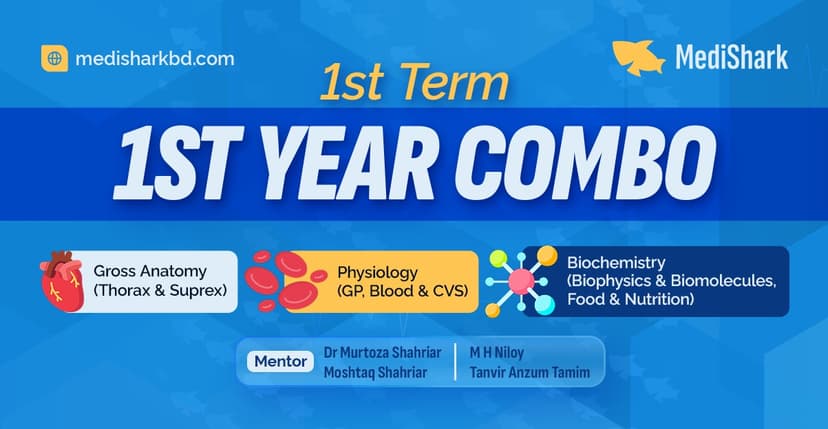 1st Year 1st Term Combo - MediShark